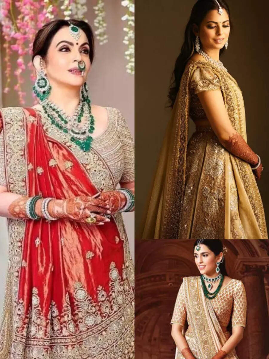 Best lehenga looks of Ambani ladies | Times of India