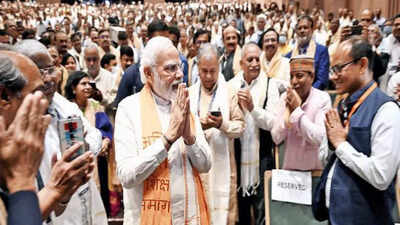 Varanasi: Development is empowerment of poor, downtrodden, women, says ...