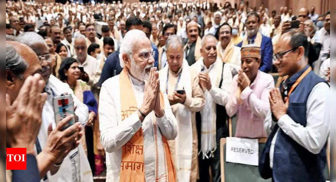 Varanasi: Development is empowerment of poor, downtrodden, women, says ...
