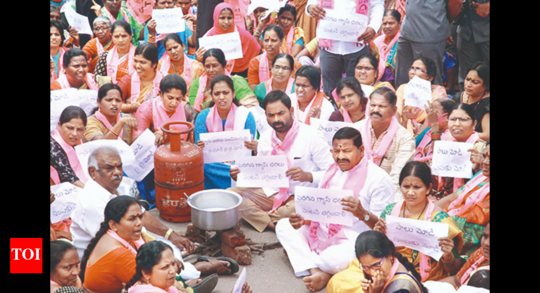 Lpg: Roll Back Lpg Price Hike, Ktr Tells Pm Modi | Hyderabad News ...