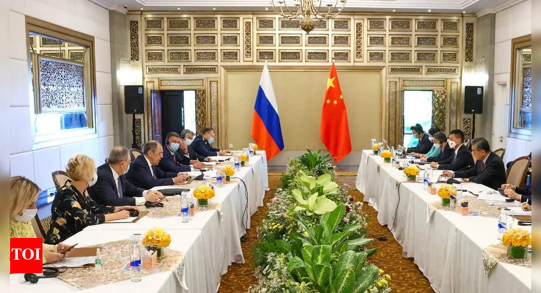 G20 meeting in Indonesia begins with Blinken, Lavrov in attendance - Times of India