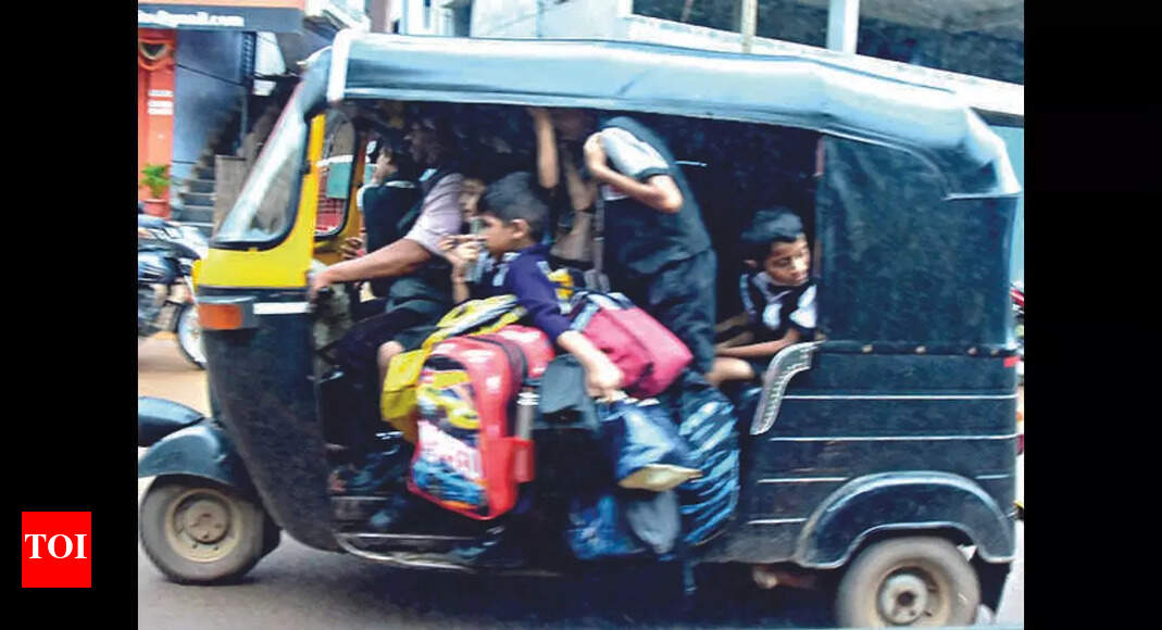 School Autos And Vans Continue To Flout Norms, Risk Lives Of Students ...