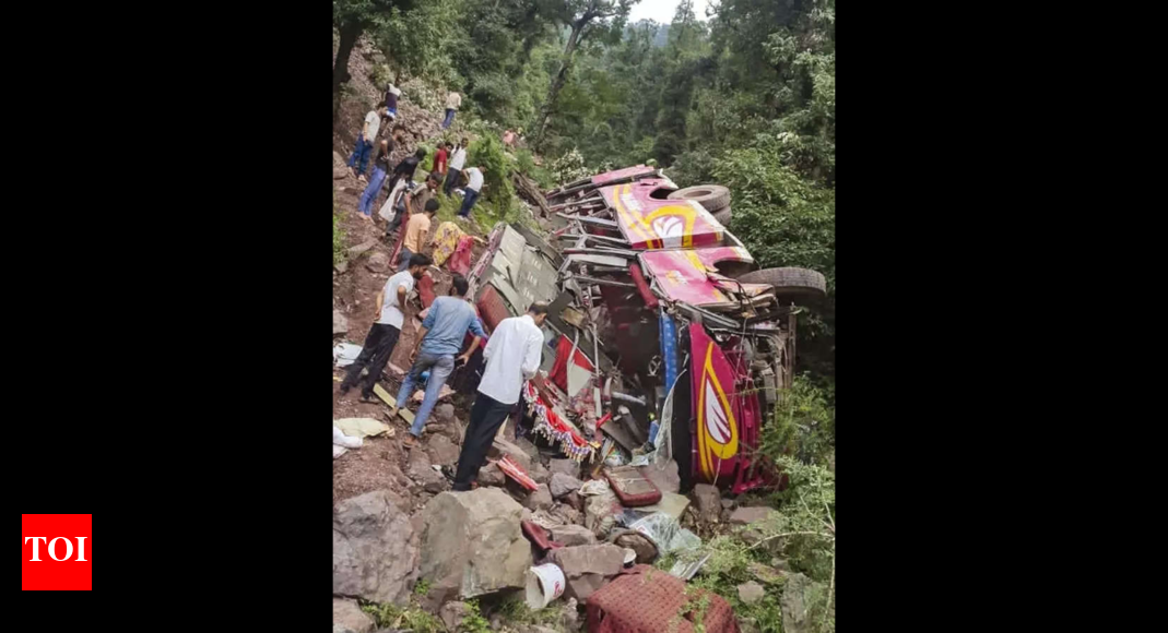 Two Killed, Over 40 Injured, As Bus Falls Into Gorge In J&k | Jammu ...