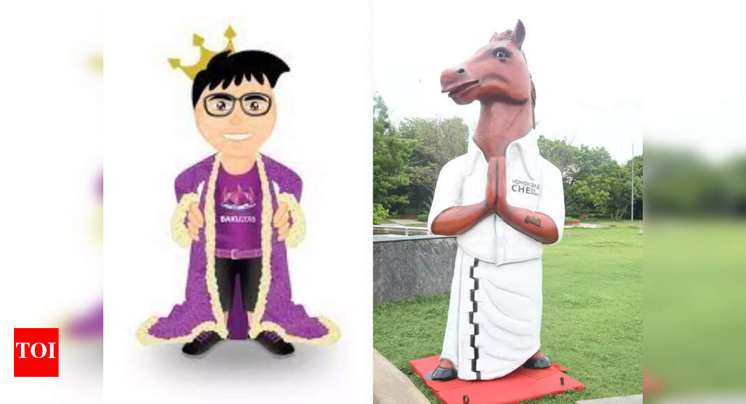 Say hello to Thambi, the mascot of Chess Olympiad 2022 - Times of India