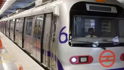 Passenger on tracks delays services on Delhi Metro's Violet Line ...