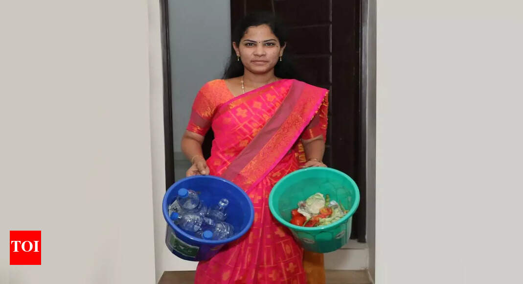 Chennai mayor R Priya shows how she segregates waste at home | Chennai ...