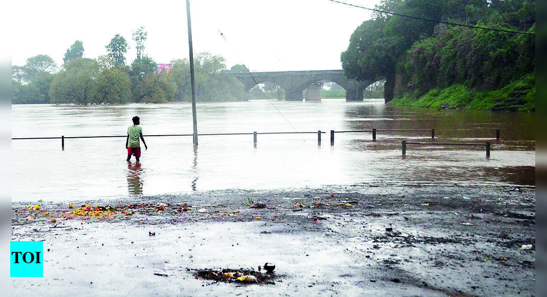 Kolhapur: Incessant Rain In Kolhapur, Panchaganga Rising Again ...