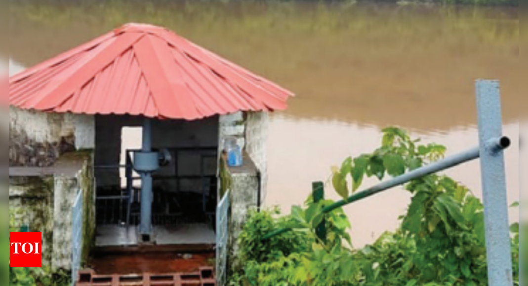 Mhaisal dam spillway begins overflowing | Goa News - Times of India