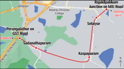 Tambaram: Highways Dept Plans To Finish East Tambaram Bypass Project In ...