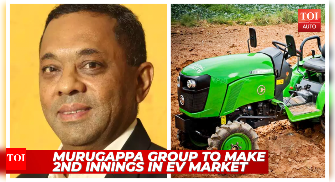 Murugappa Electric Tractors: Murugappa Group to launch electric ...