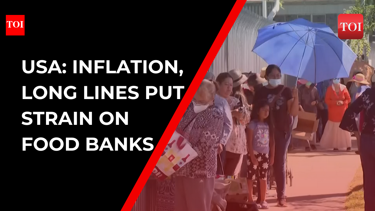 Inflation, long lines put strain on food banks