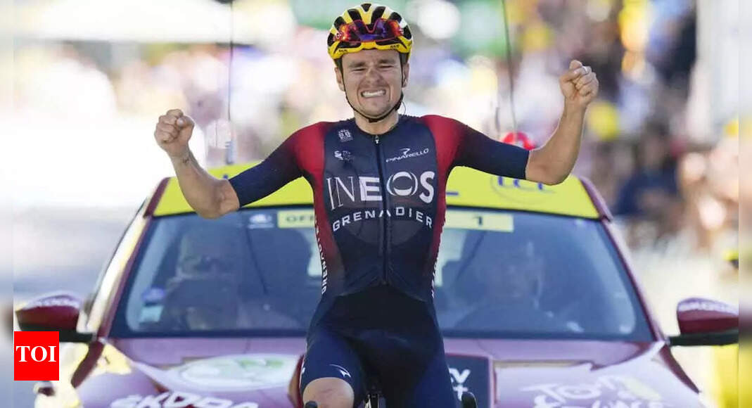 Pidcock wins Tour de France Stage 12 as Vingegaard retains yellow ...