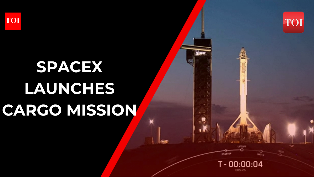 international space station: US: SpaceX launches cargo mission to ISS