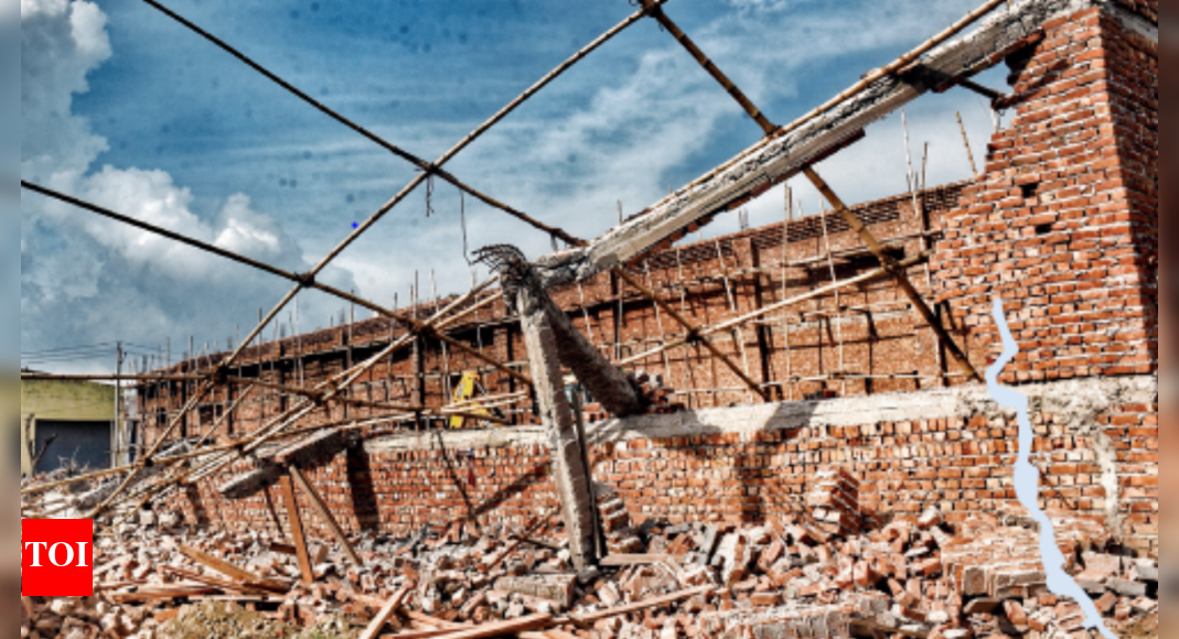 Five labourers dead, eight hurt in northwest Delhi wall collapse ...