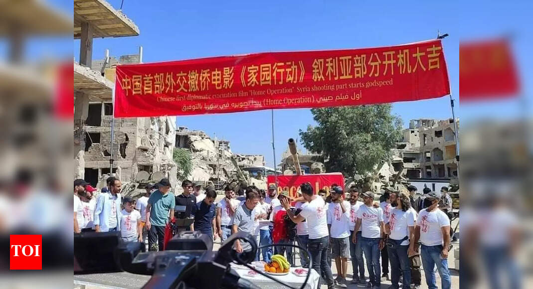Jackie Chan's 'Home Operation' film shoot begins in Syrian ghost town ...
