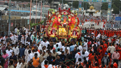 Anivara Asthanam annual festival observed at Tirumala temple ...