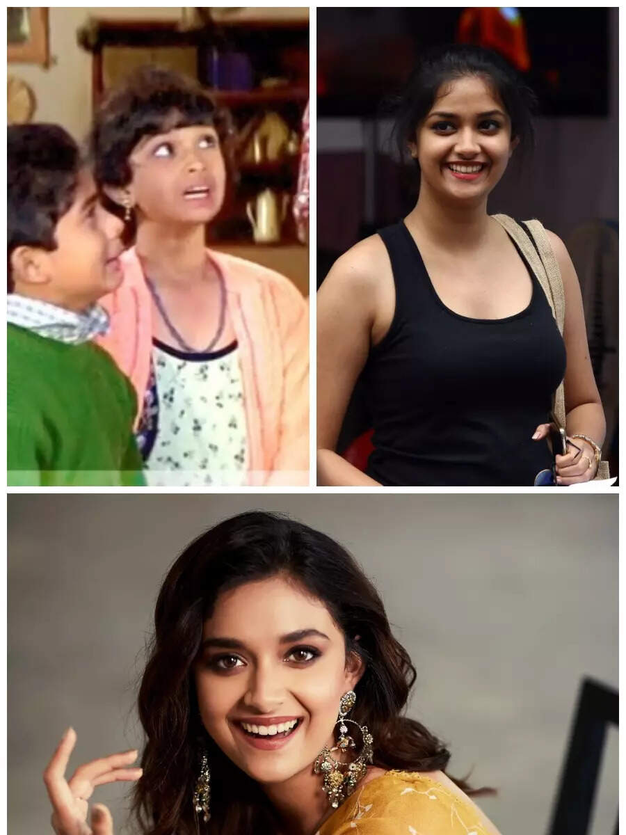 Keerthy Suresh’s transformation over the years | Times of India