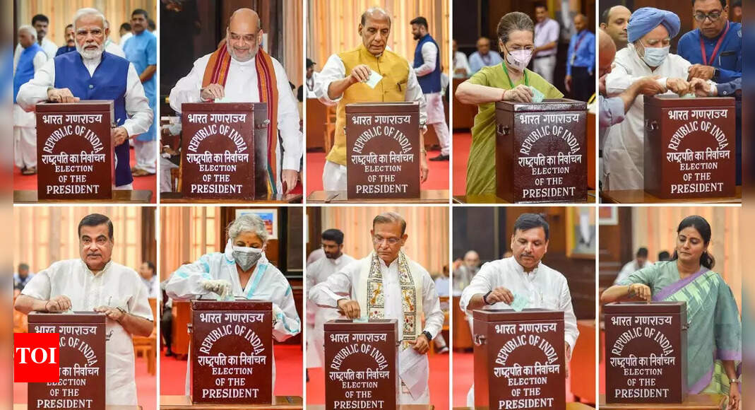 President Election 2022: 99% turnout in presidential poll, result on ...