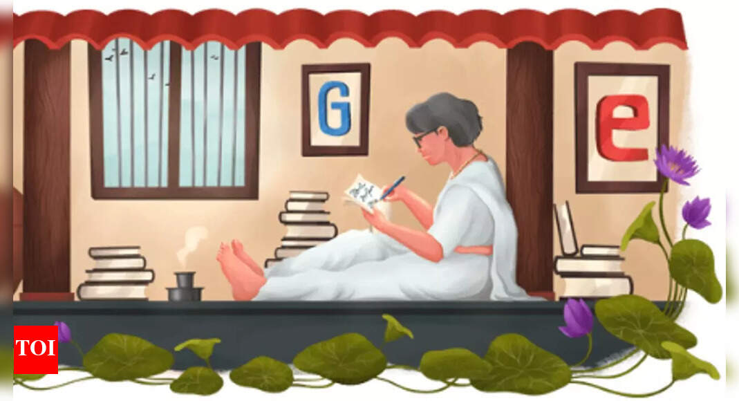 Amma: Balamani Amma: Google Doodle by Kerala artist remembers ...
