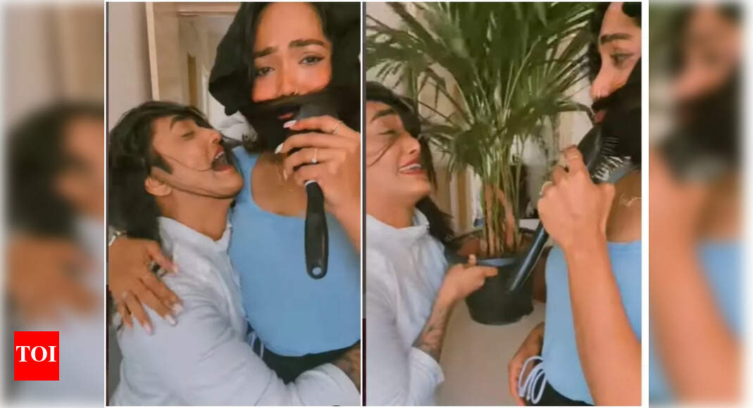 Ex-Bigg Boss Malayalam 4 contestants Nimisha and Jasmine pull Robin ...