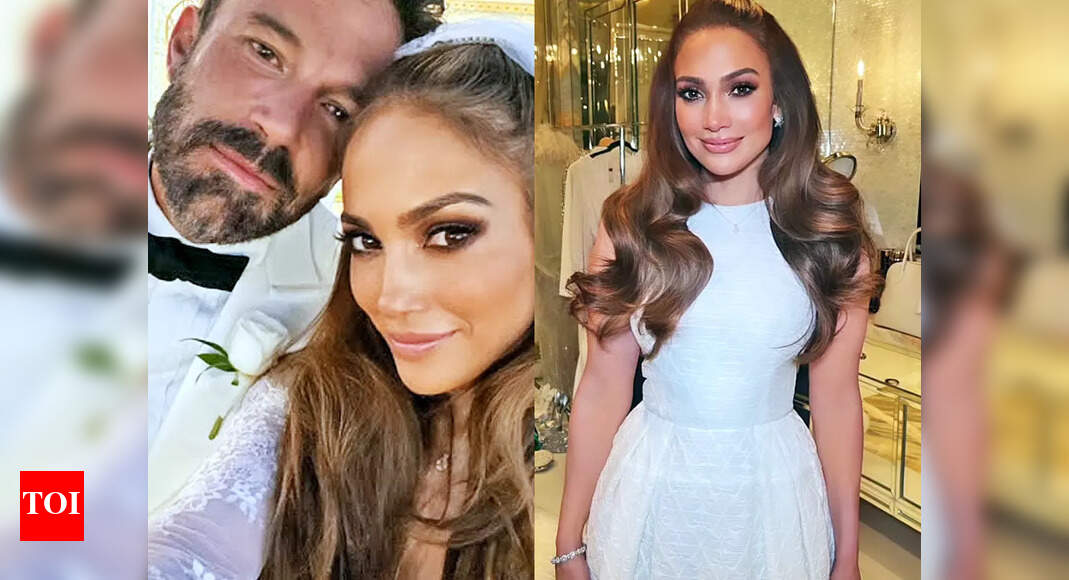 Bennifer wedding: All about Jennifer Lopez's old' wedding gown - Times ...