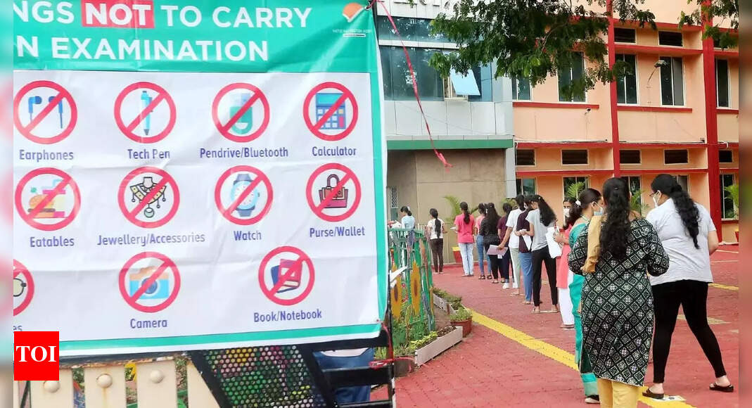 Nta: NEET frisking: NTA sets up probe panel as NCPCR & NCW take up case ...