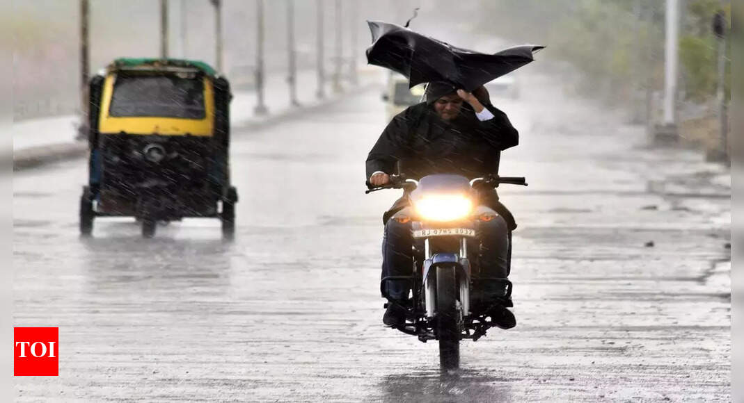 Moderate Rainfall In City Likely; 40 Dists To Get Heavy Rain | Lucknow ...