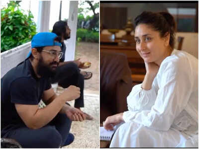 Aamir Khan gives a glimpse of Laal Singh Chaddha’s world in a BTS video | Hindi Movie News ...