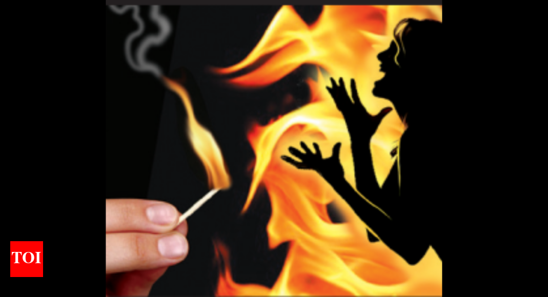 Telangana: Pregnant woman set on fire by kin, loses twins | Hyderabad ...