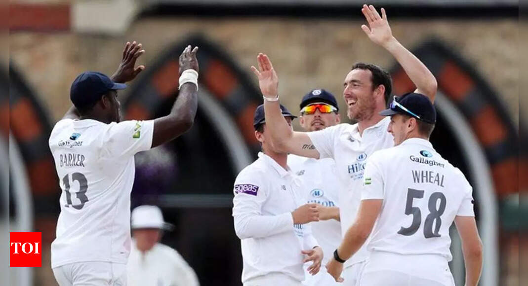Kyle Abbott hat-trick helps title-chasers Hampshire beat ...