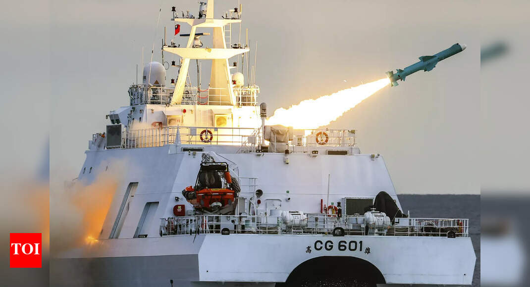 Taiwan stages Chinese invasion war games with Ukraine in mind - Times ...