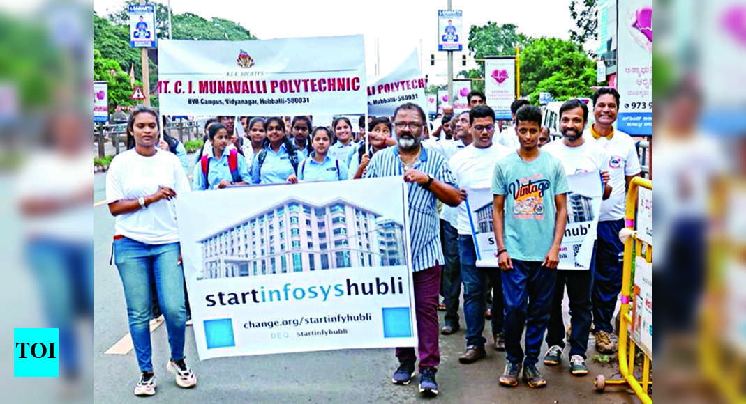 Hubballi: Campaign Launched For Infosys Hubballi | Hubballi News ...
