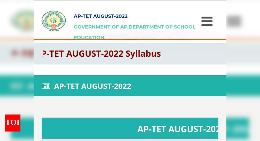 AP TET Admit Card 2022: AP hall ticket released at aptet.apcfss.in ...
