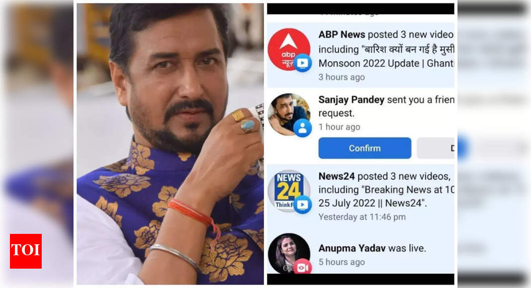 Bhojpuri actor Sanjay Pandey warns fans from his fake account ...