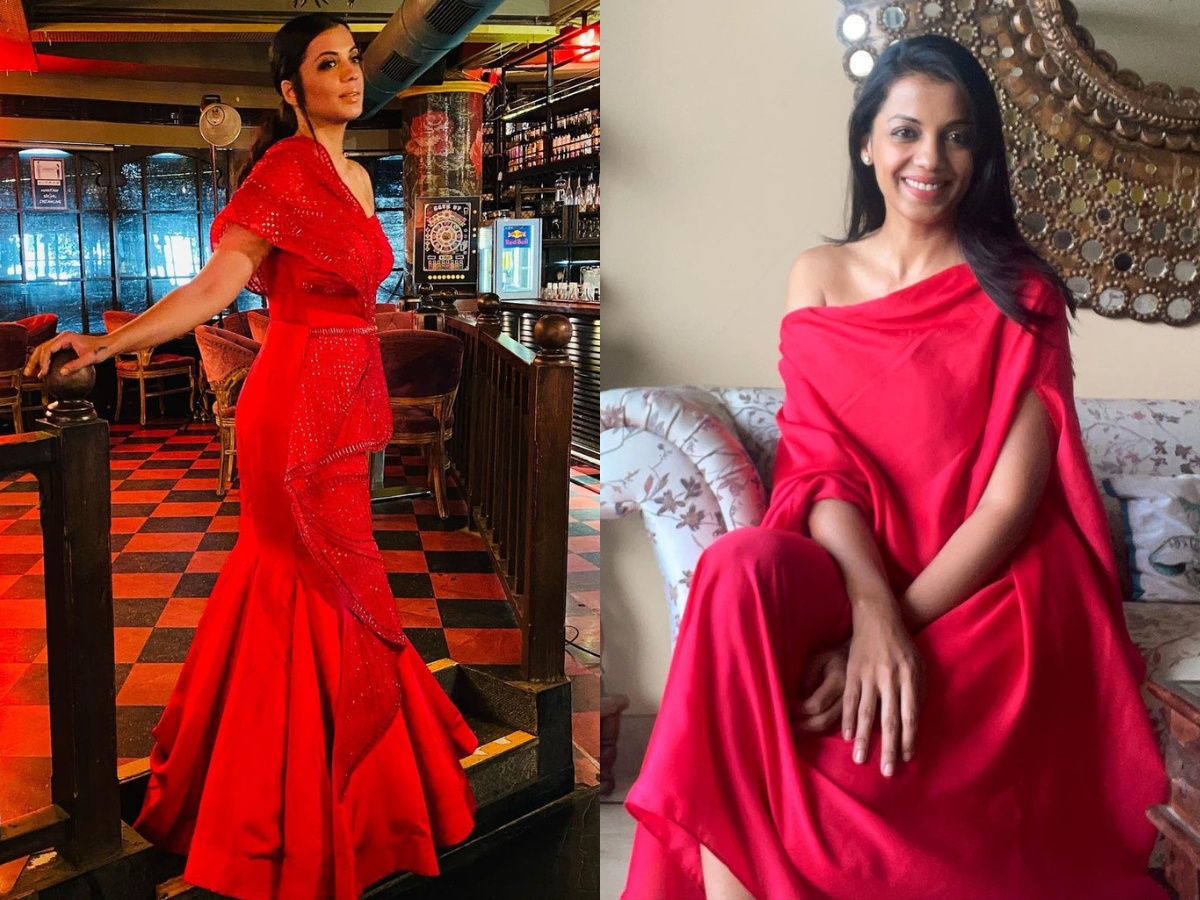 Five times Mughda Godse painted the town RED!