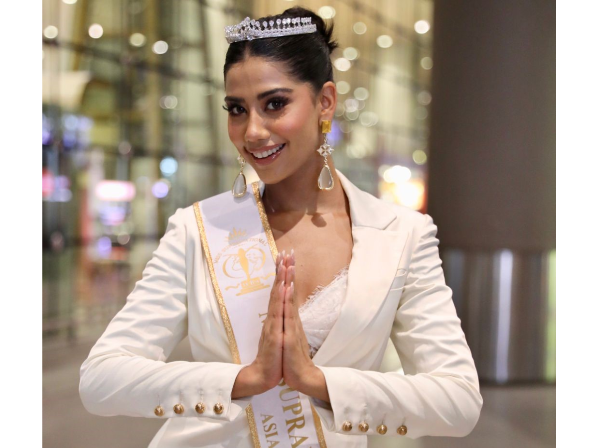 Ritika Khatnani returns to India after her triumphant glory at Miss Supranational 2022
