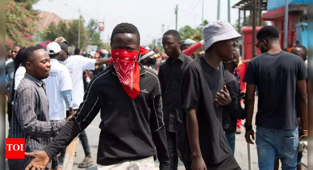 Dr Congo: 5 anti-UN protesters killed in eastern DR Congo city - Times ...