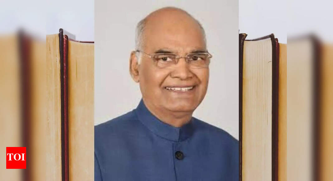 Books showcasing rare pictures of Ram Nath Kovind, former presidents ...