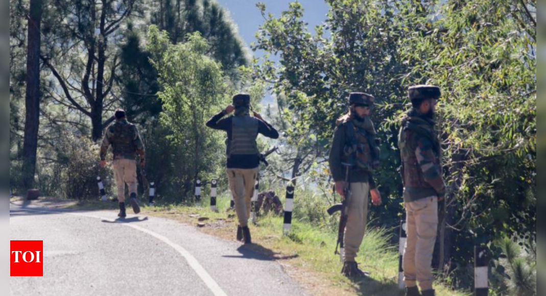 Encounter breaks out between security forces, terrorists in J&K's Kulgam | India News - Times of ...
