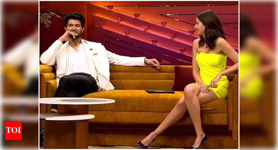 Here's what Vijay Deverakonda said to Ananya Panday in Telugu on ...