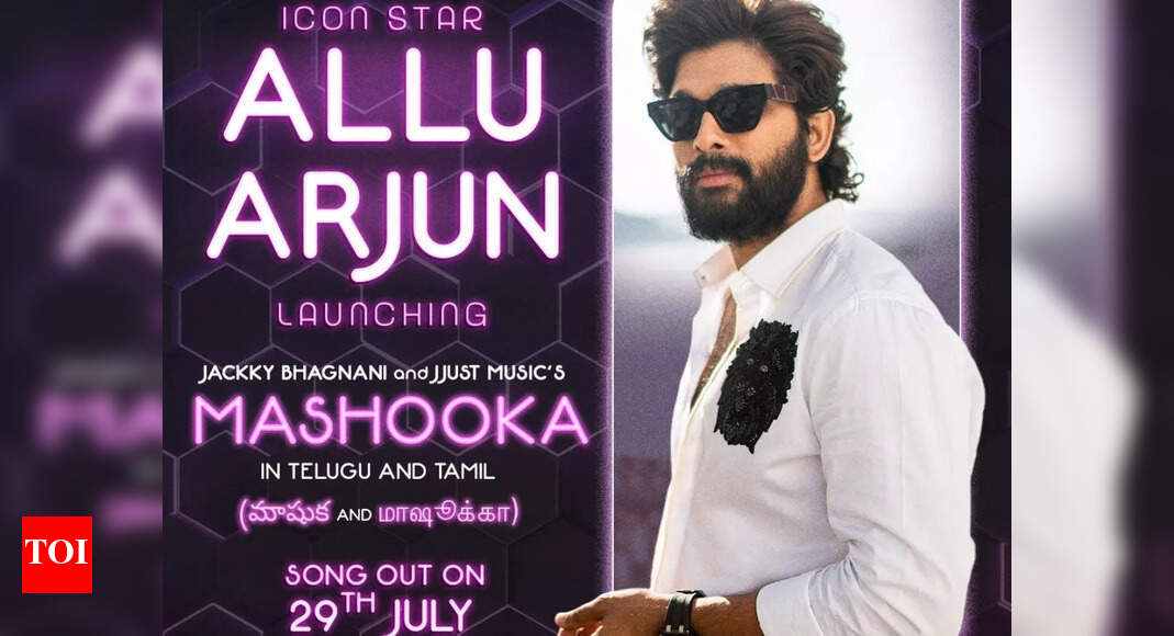 Allu Arjun To Present JJust Music’s Mashooka starring Rakul Preet In ... Allu Arjun To Present JJust Music’s Mashooka starring Rakul Preet In ...