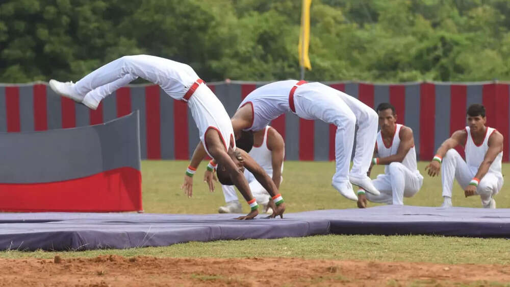 Photos: Army showcases physical prowess at OTA Chennai | The Times of India