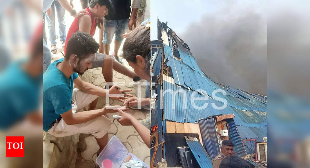 Crew escapes with minor injures as fire guts down three floors of Luv ...