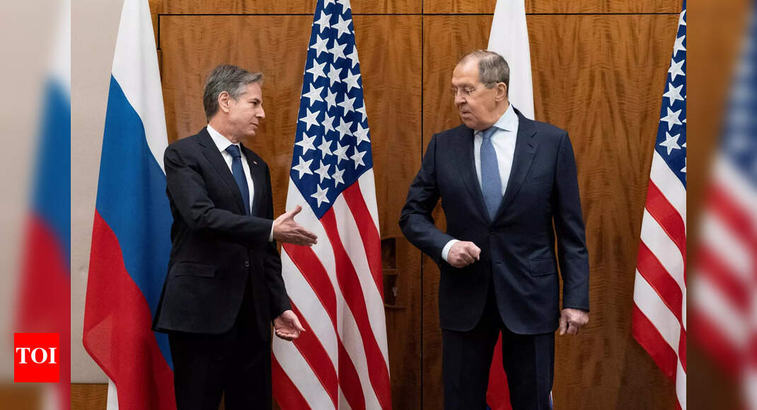 Lavrov Us Secretary Of State Blinken Says He Spoke To Russias Lavrov
