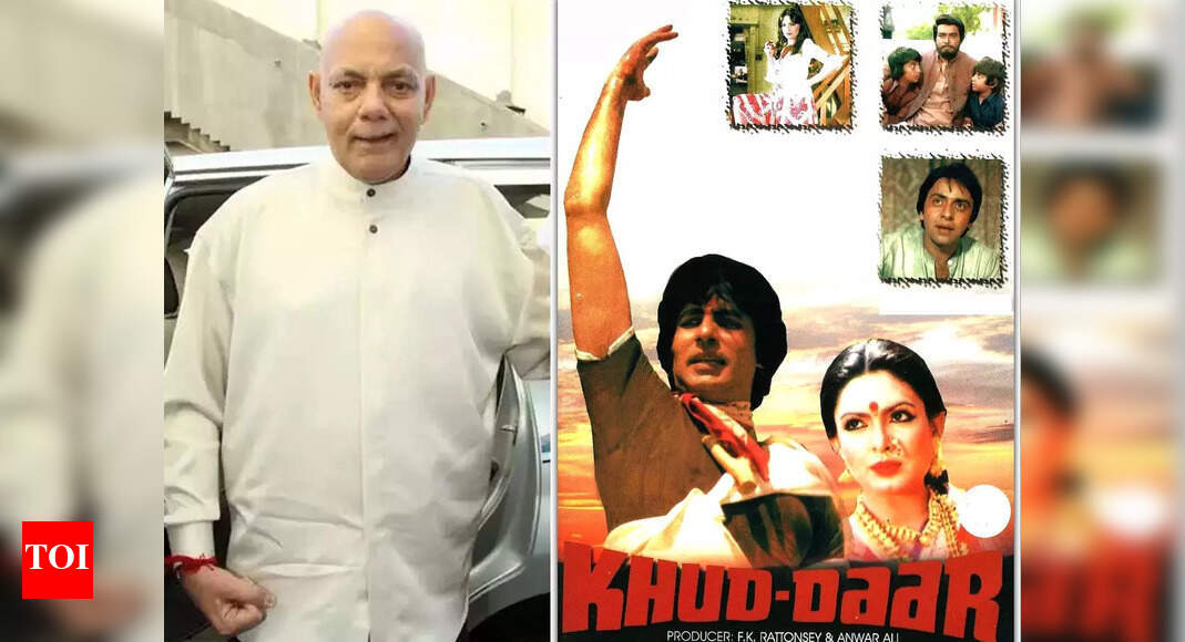 Producer Anwar Ali: Khud-Daar released on the day that Amitabh Bachchan ...