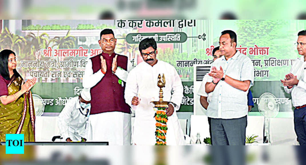 Aim To Give Local Produce A Global Market, Says Cm | Ranchi News - Times of India
