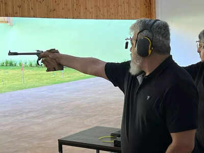 Ajith wins six medals at the 47th Tamil Nadu State Shooting ...