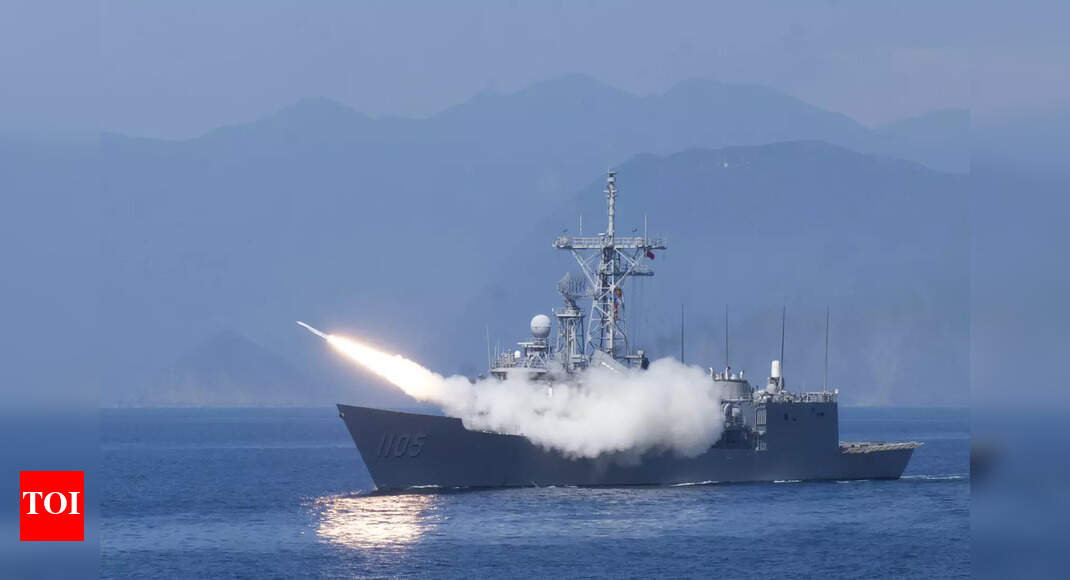 Taiwan: China announces military exercise opposite Taiwan - Times of India