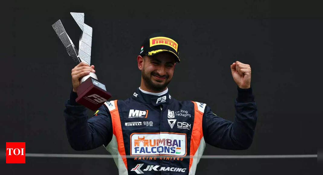 Kush Maini gets maiden podium in FIA F3 in Budapest | Racing News ...