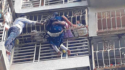 Nalasopara: Neighbours Catch Woman As She Falls Off 5th Floor Balcony ...